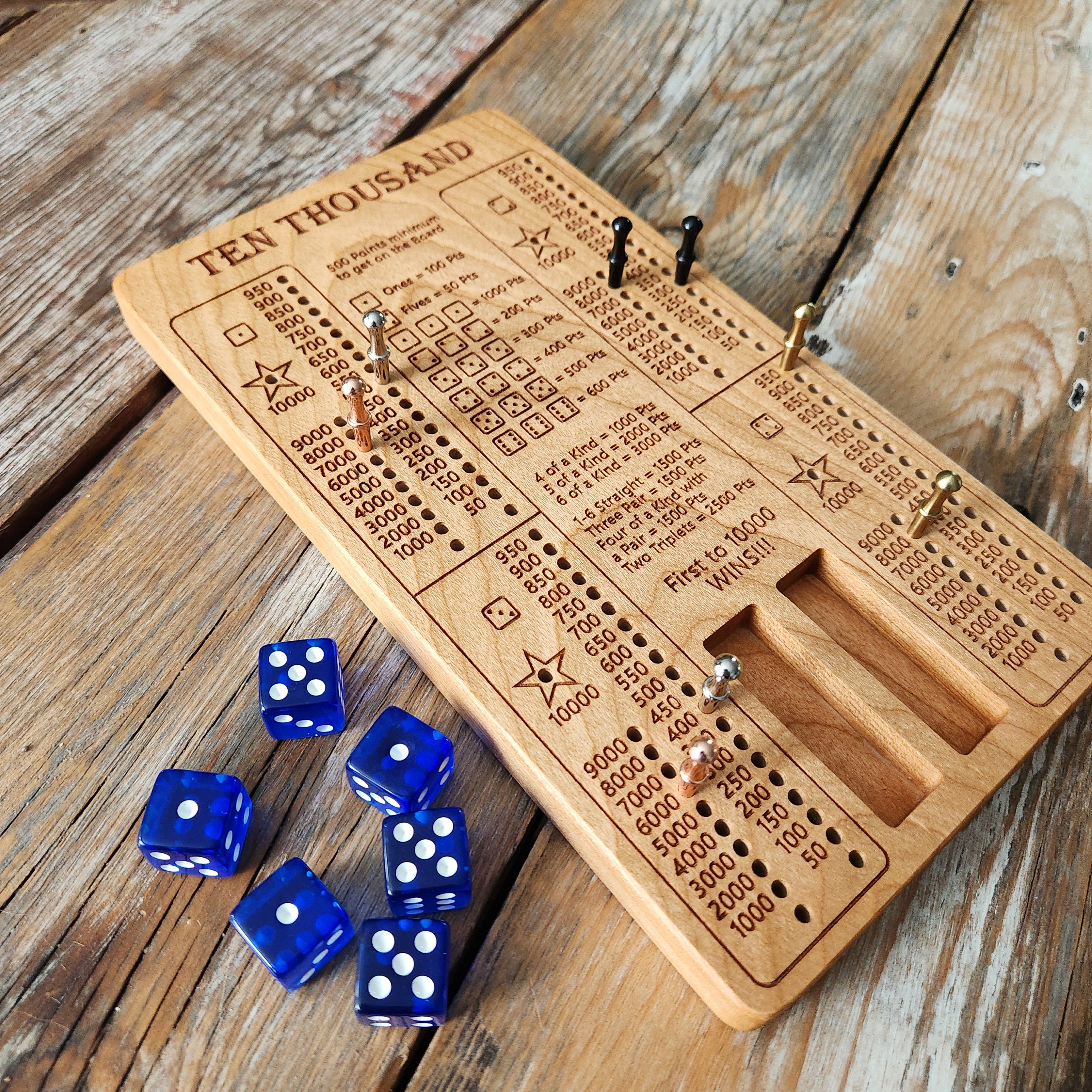 Ten Thousand / Farkle – Wood Goods